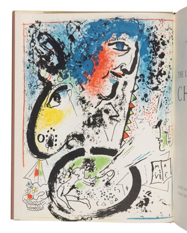 ARTISTS BOOKS. CHAGALL, Marc 1887-1985. The Lithographs of Chagall. Vol ...